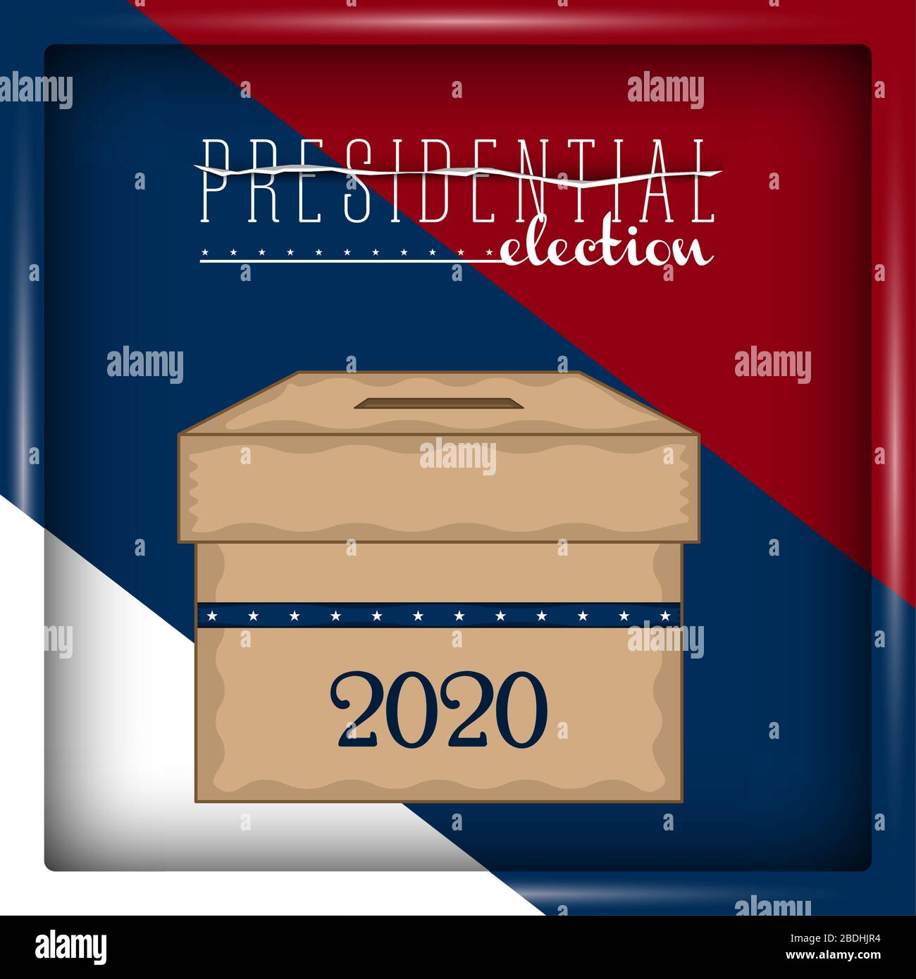 Presidential election poster Stock Vector Image & Art - Alamy