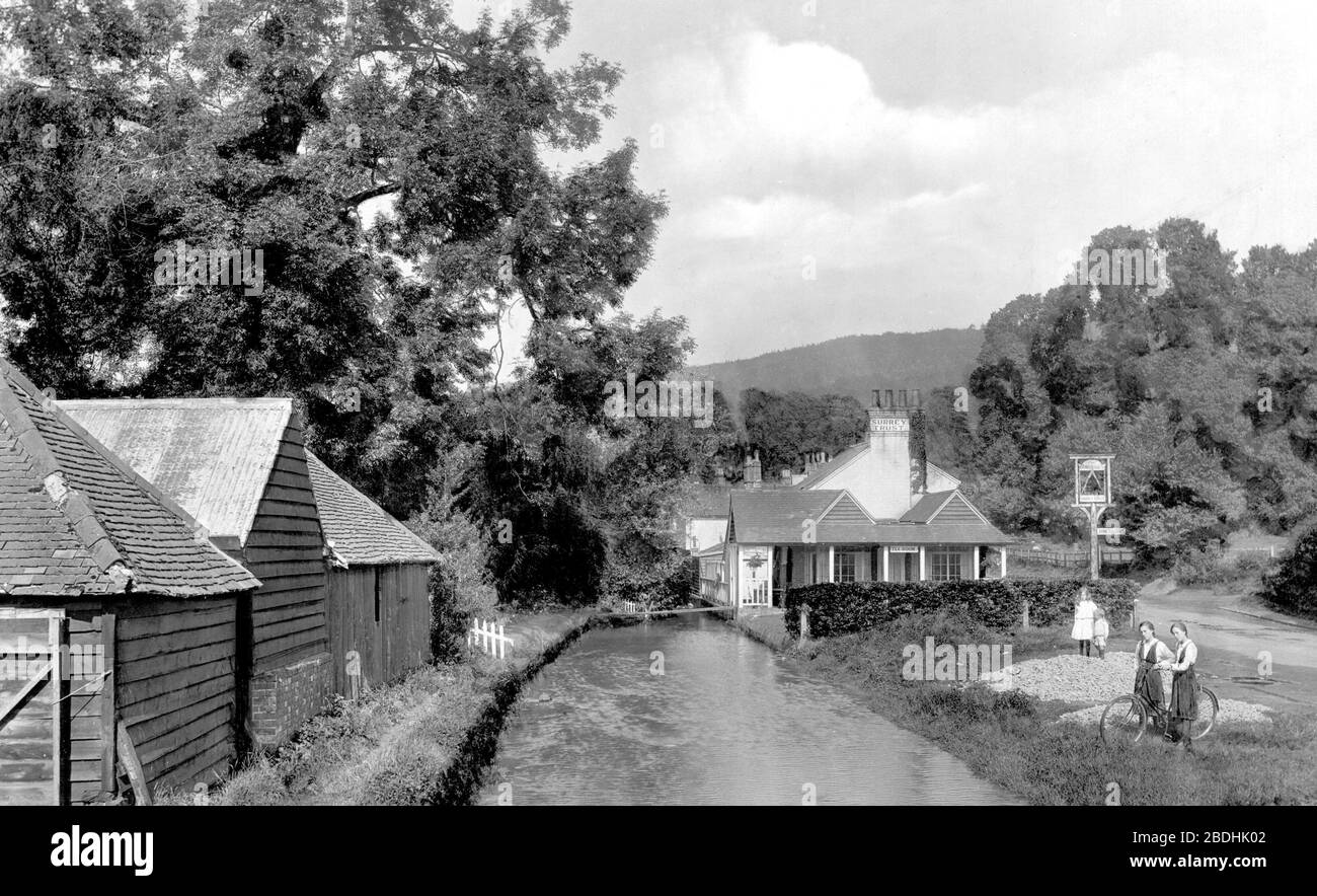 Gomshall, the Tilling Bourne 1917 Stock Photo - Alamy