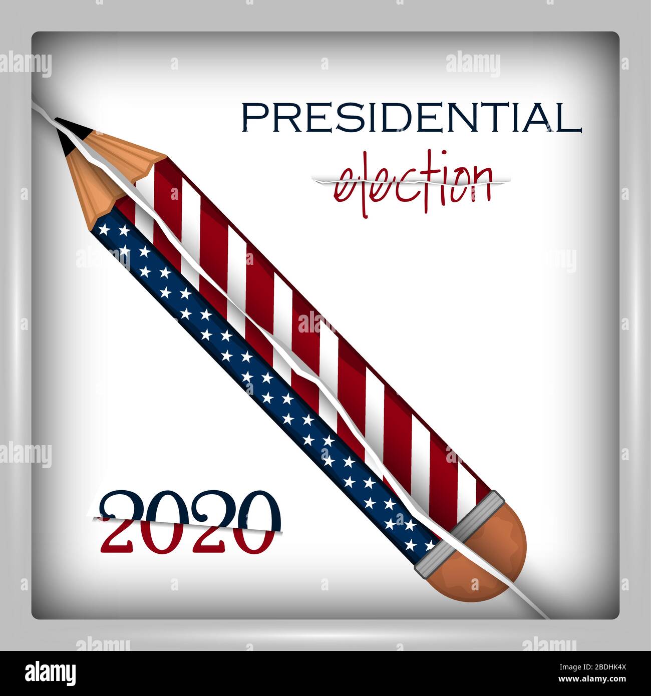 Presidential election poster Stock Vector Image & Art - Alamy