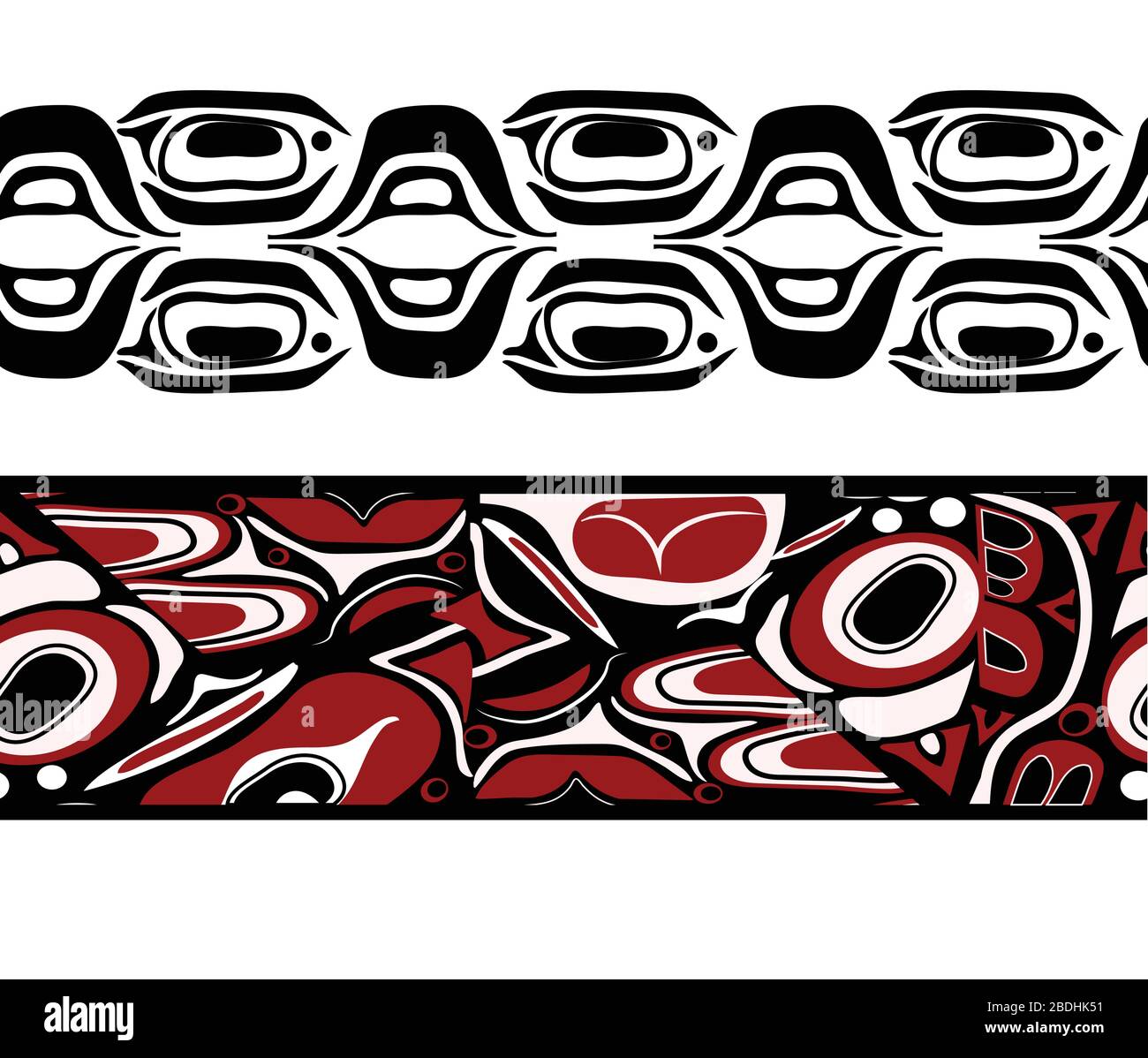 abstract background native north american set Stock Vector Image & Art ...