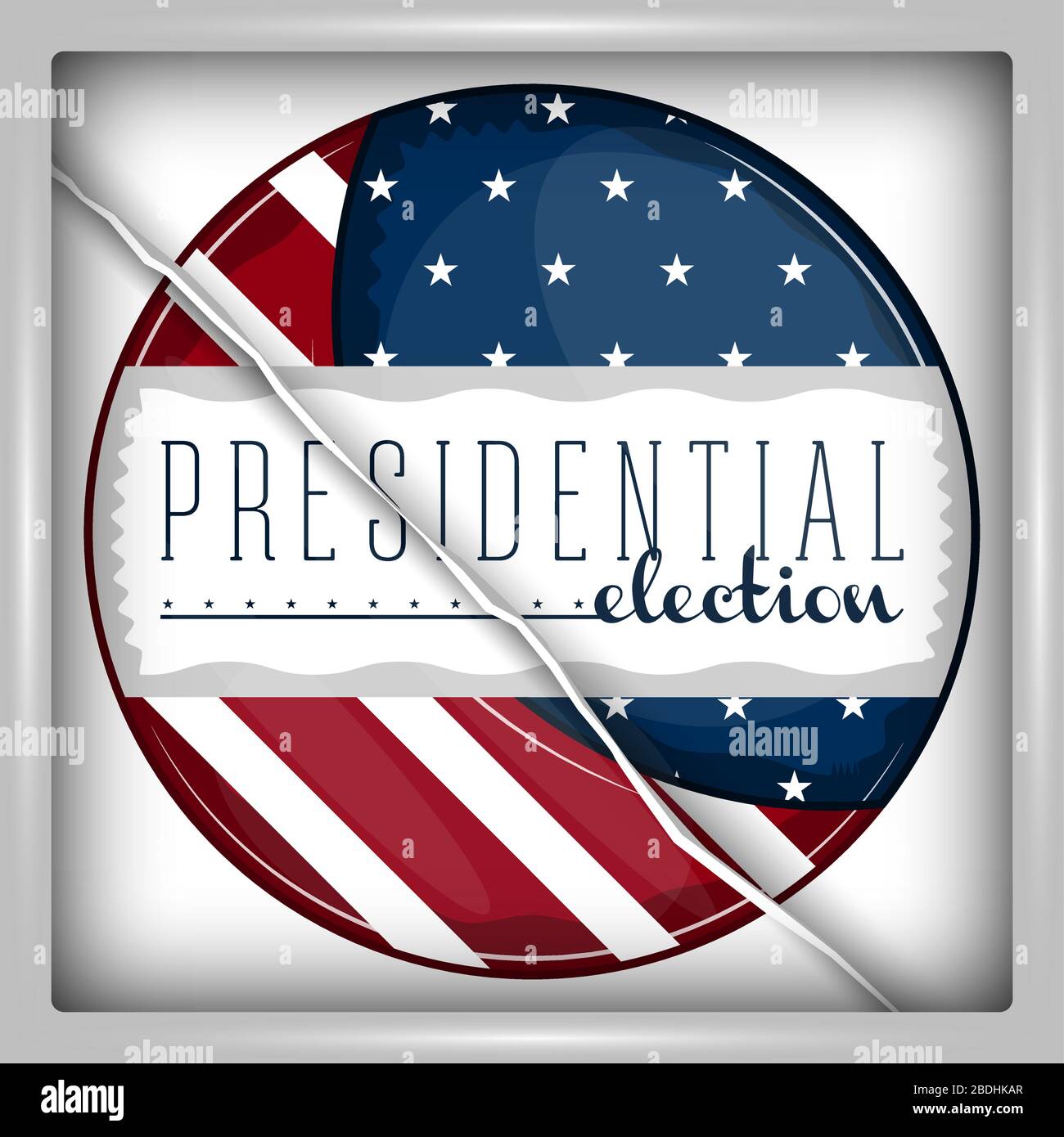Presidential election poster Stock Vector Image & Art - Alamy