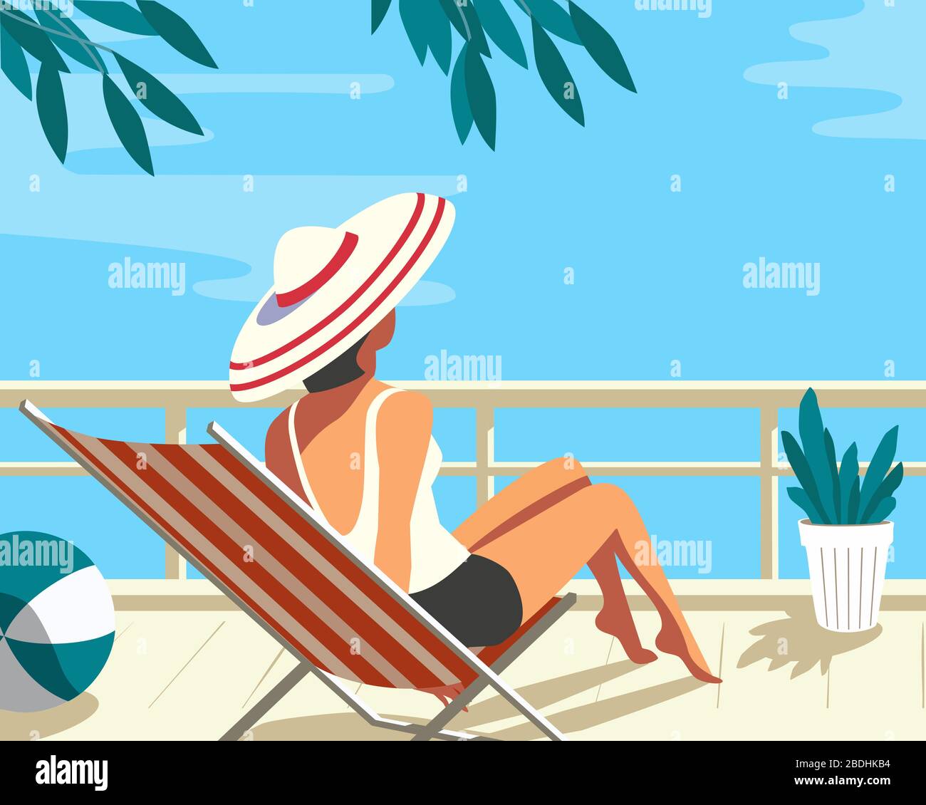 Carefree home Stock Vector Images - Alamy