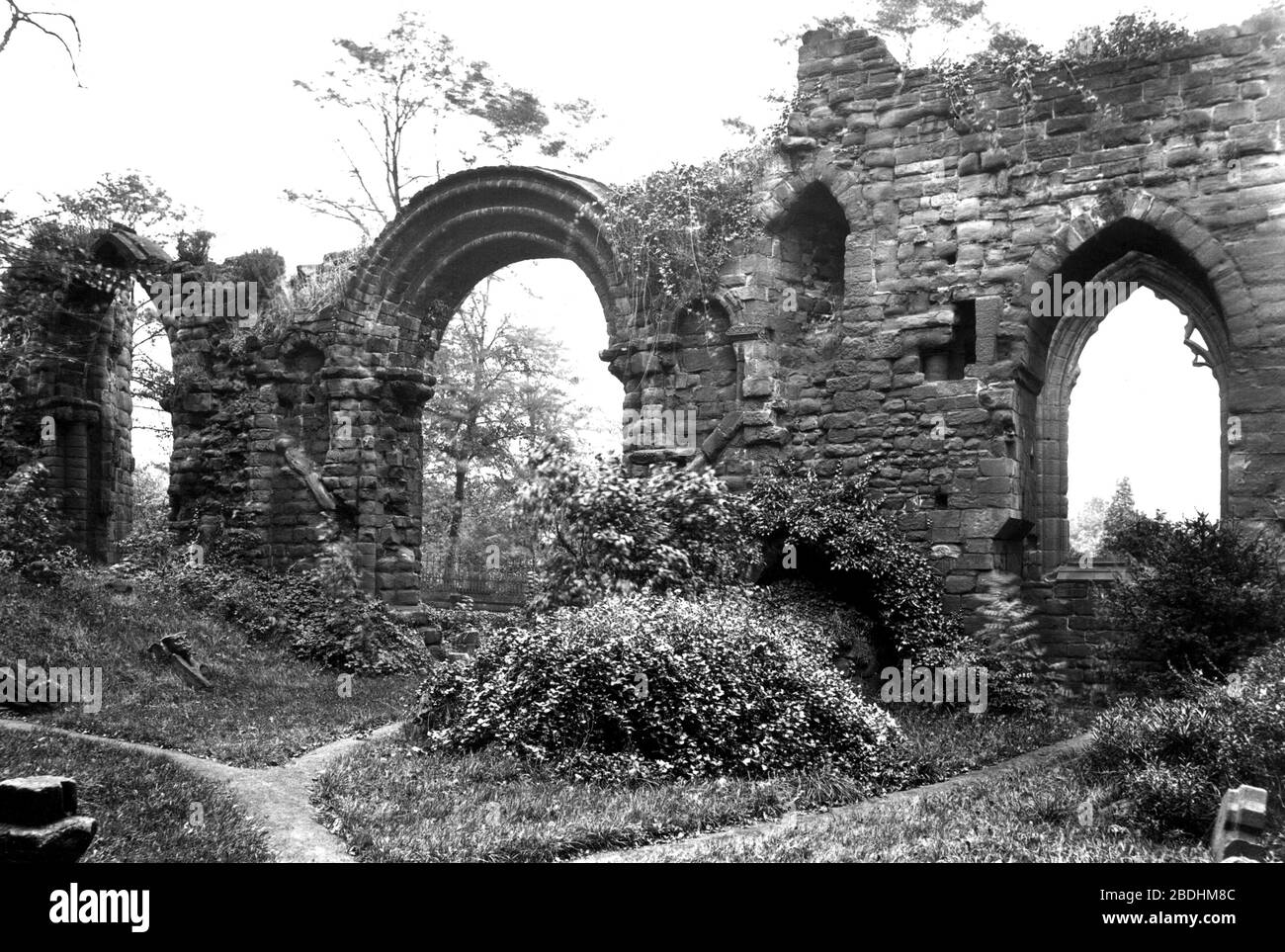 Chester, St John's Priory West 1913 Stock Photo - Alamy