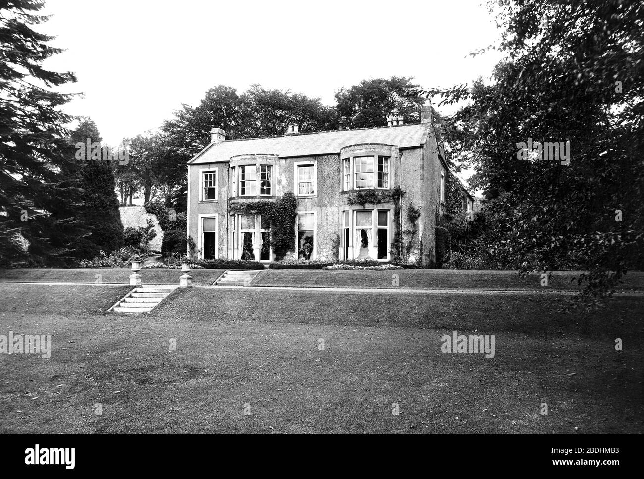 Hauxwell, the Rectory, the Birthplace of Sister Dora 1913 Stock Photo ...
