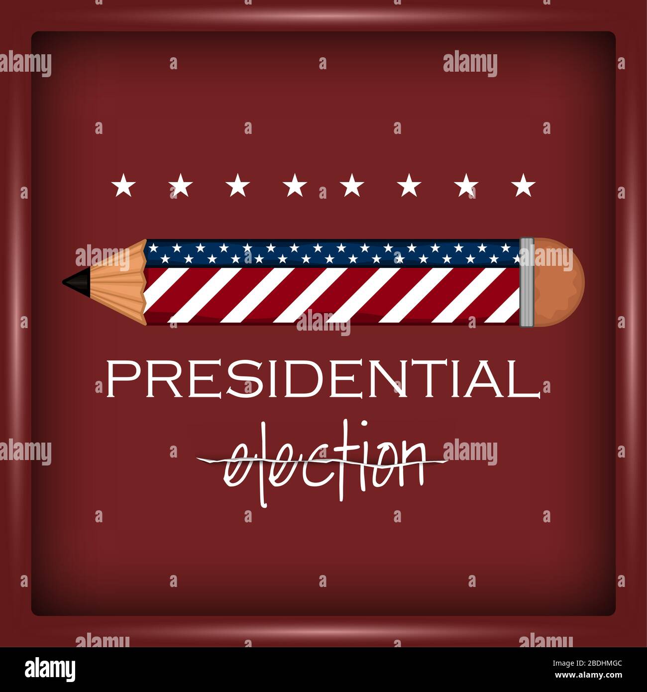 Presidential election poster Stock Vector Image & Art - Alamy