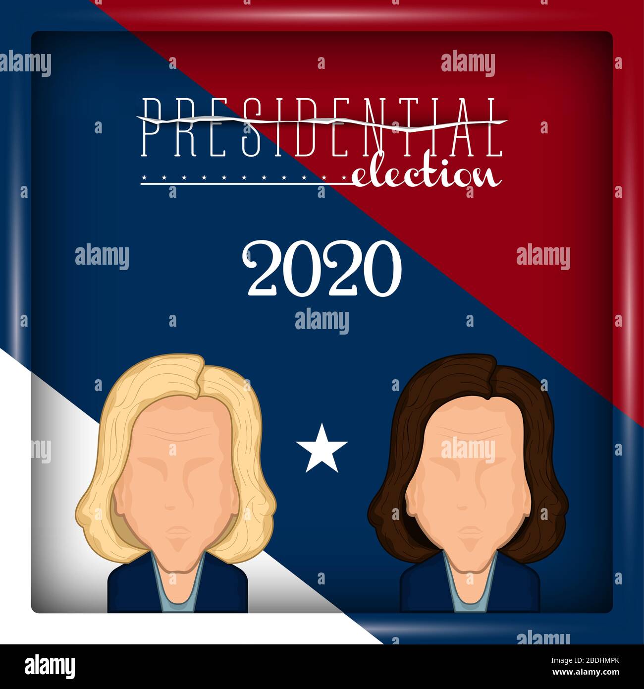 Presidential election poster Stock Vector Image & Art - Alamy