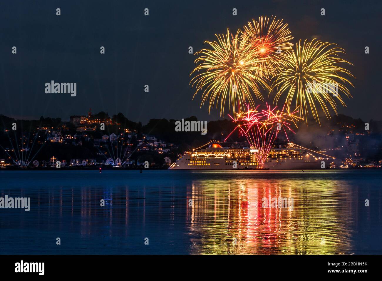 Ship christening hi-res stock photography and images - Alamy