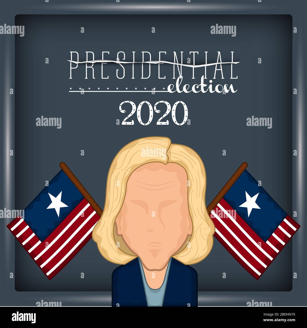 Presidential election poster Stock Vector Image & Art - Alamy