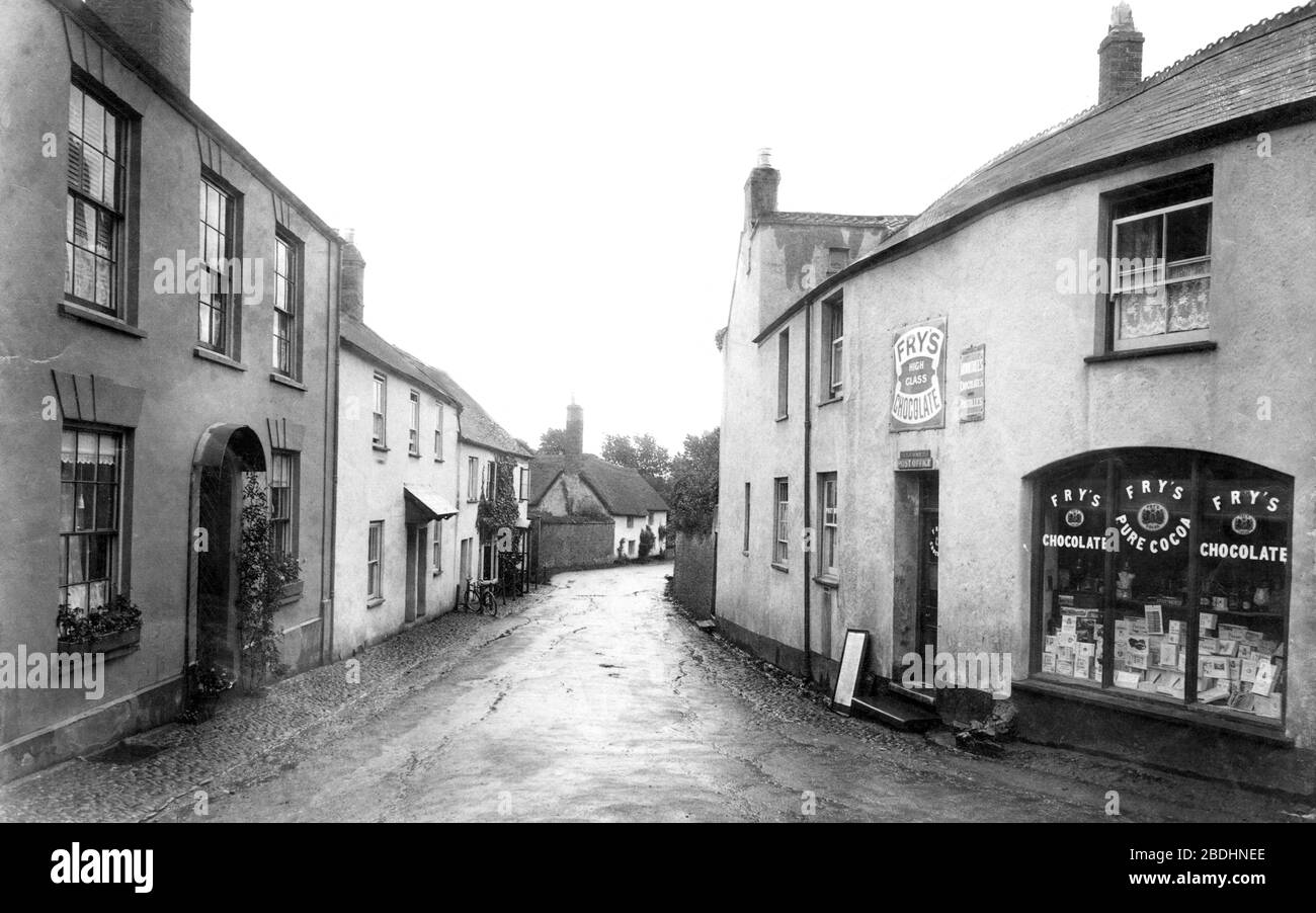 Alcombe, the Village 1912 Stock Photo - Alamy