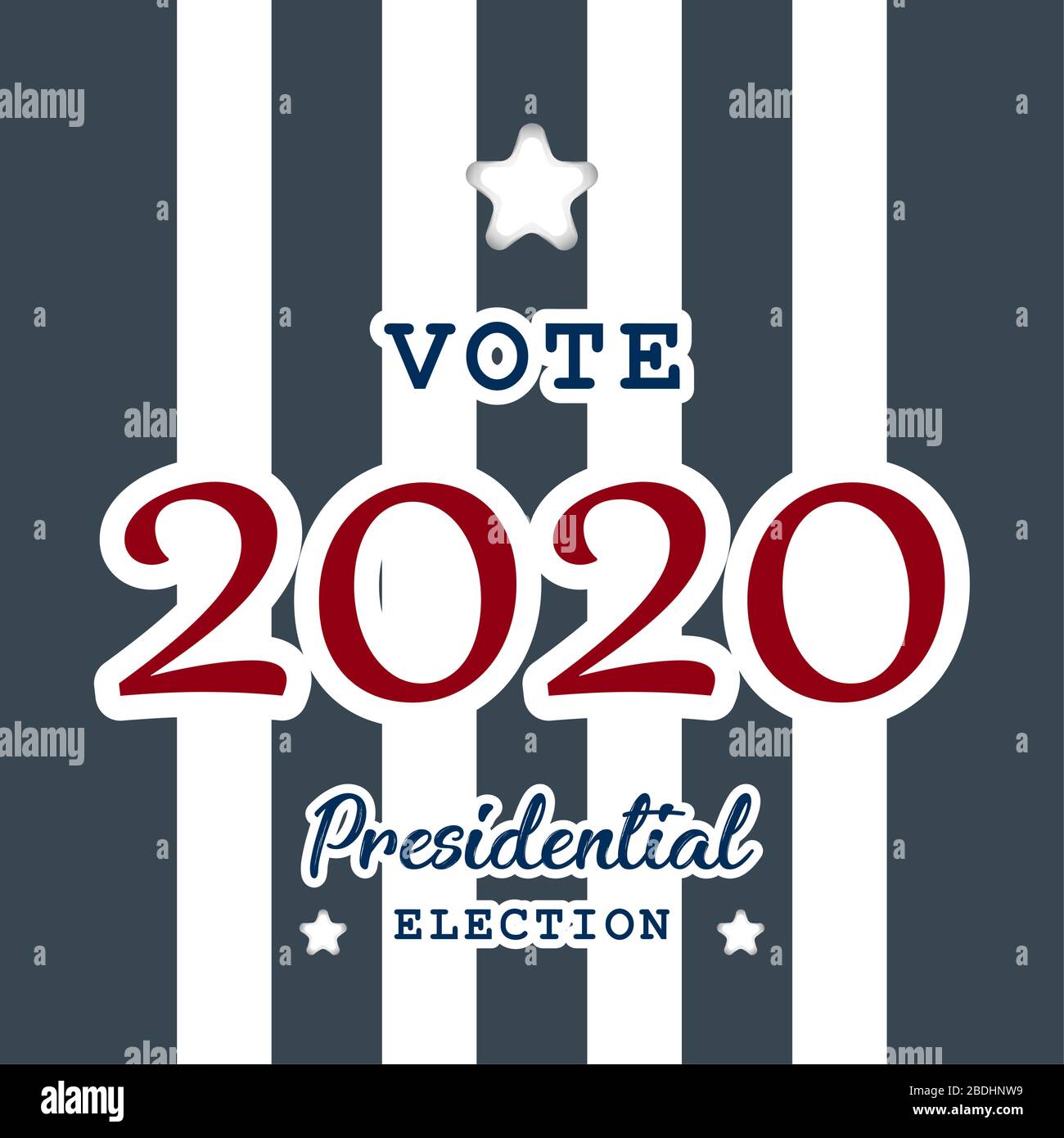 Presidential election poster Stock Vector Image & Art - Alamy