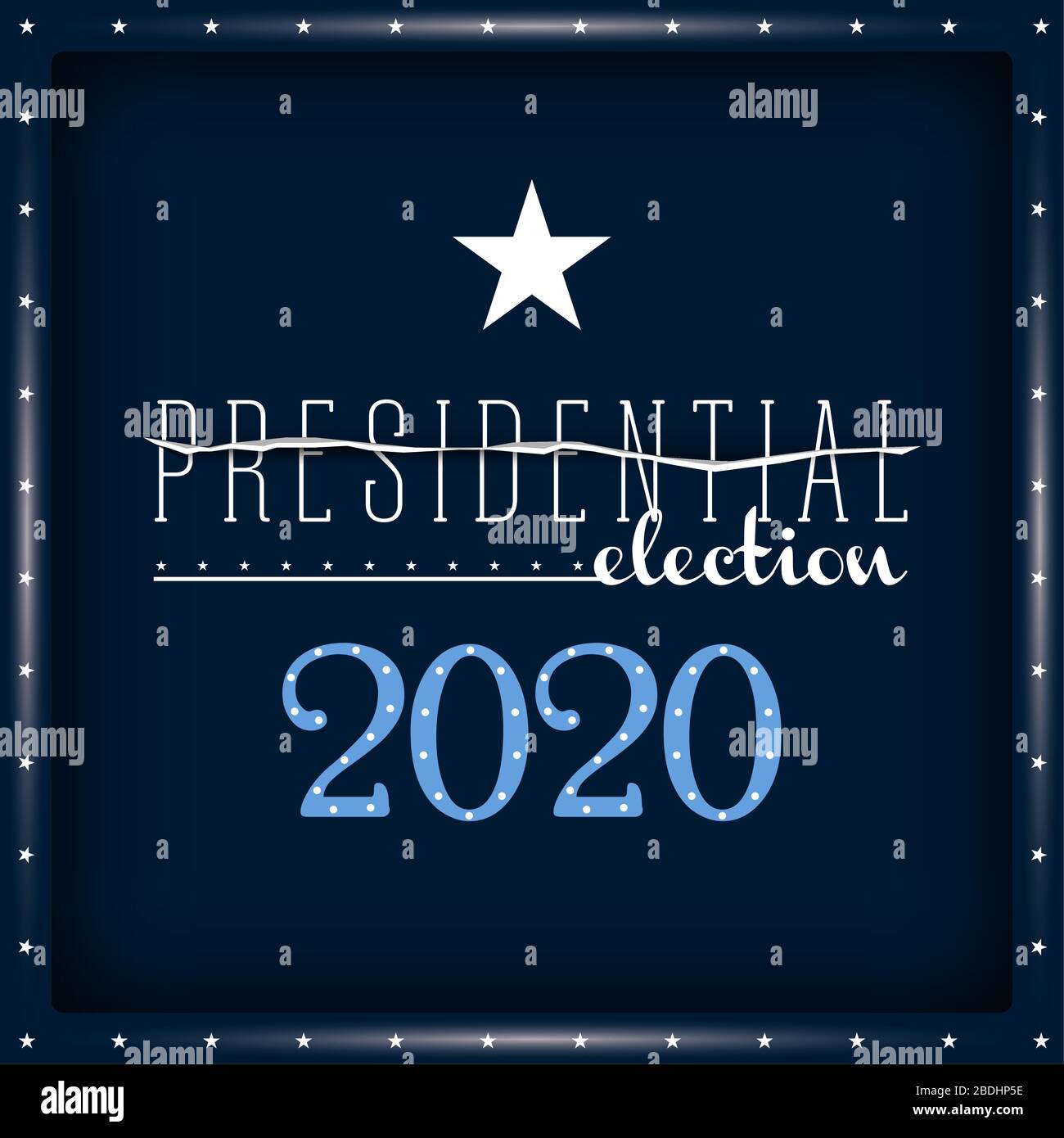 Presidential election poster Stock Vector Image & Art - Alamy