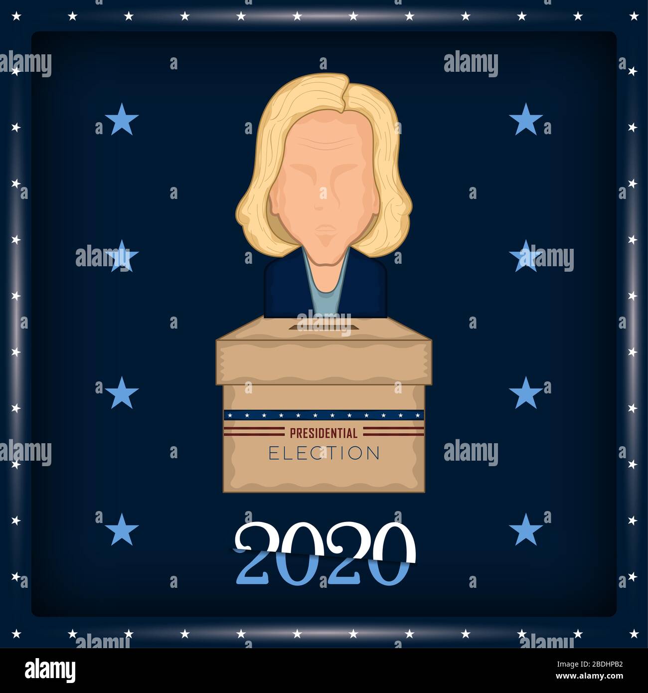 Presidential election poster Stock Vector Image & Art - Alamy