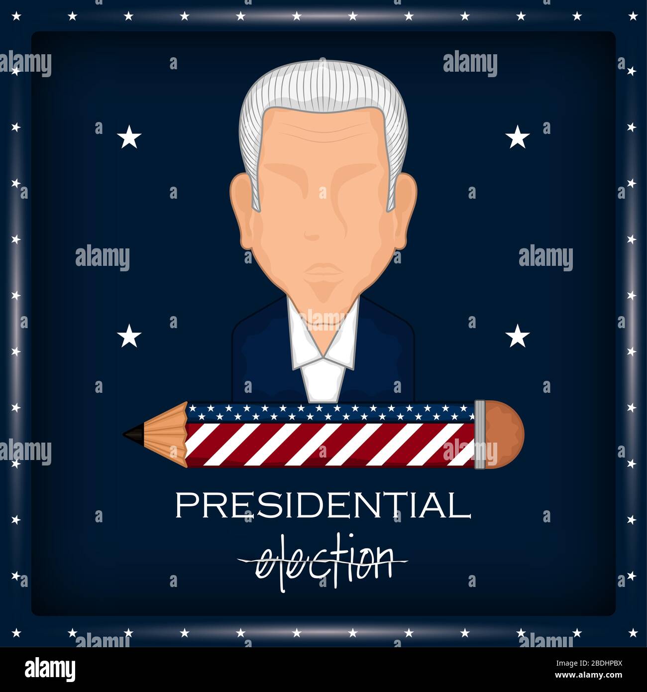 Presidential election poster Stock Vector Image & Art - Alamy