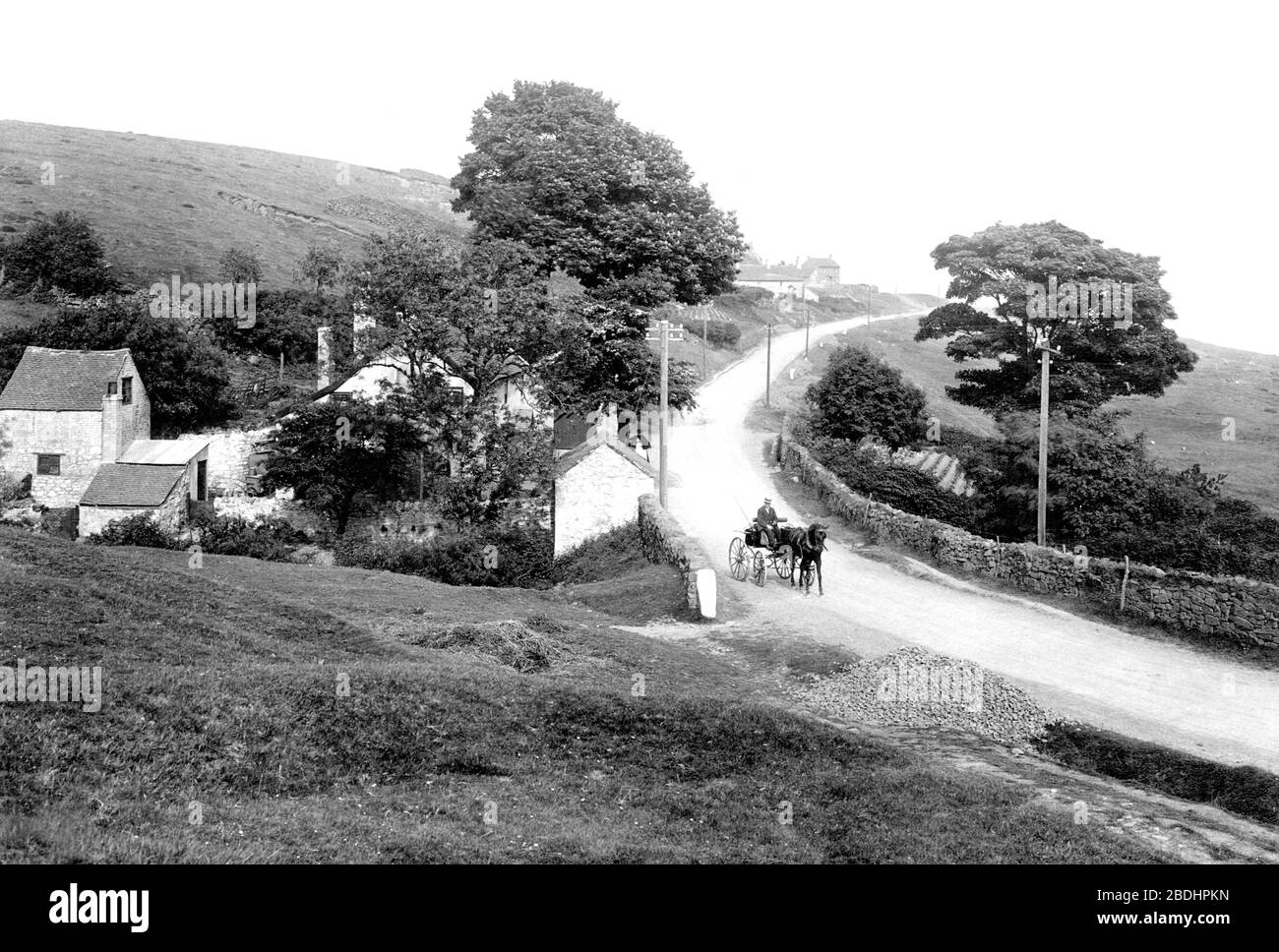 Clee Hill, Cornbrook Bridge 1911 Stock Photo - Alamy