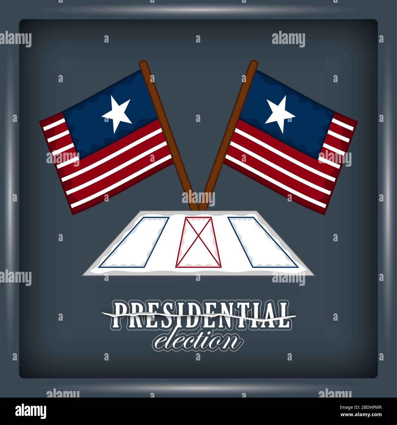 Presidential election poster Stock Vector Image & Art - Alamy