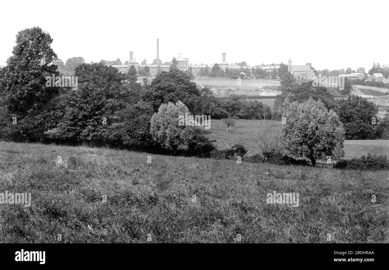 Powick, Powyke Asylum 1910 Stock Photo - Alamy