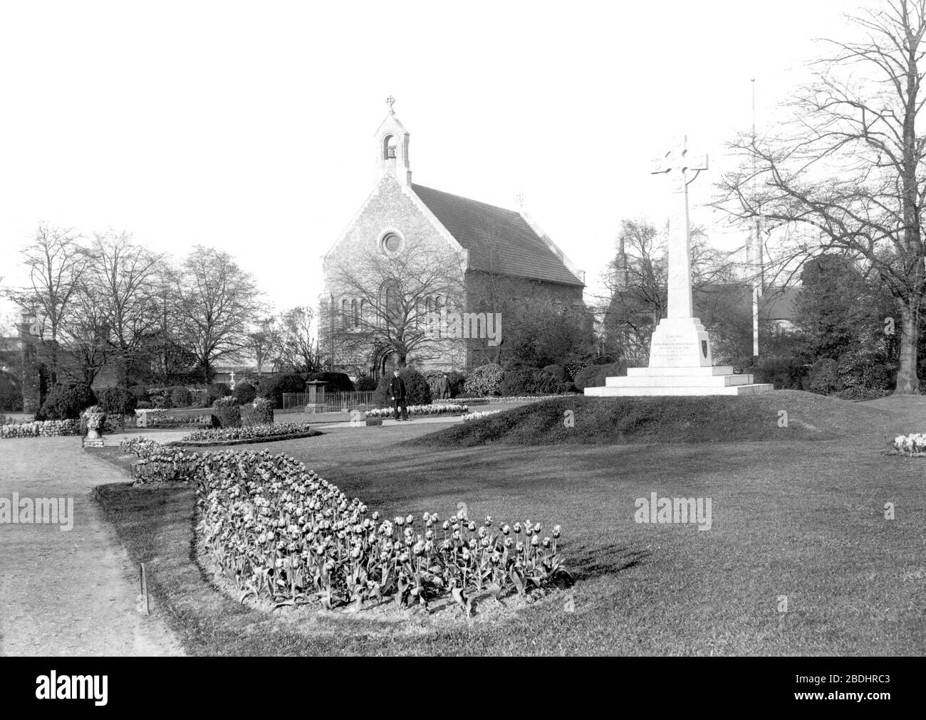 Reading, Forbury Gardens 1910 Stock Photo - Alamy