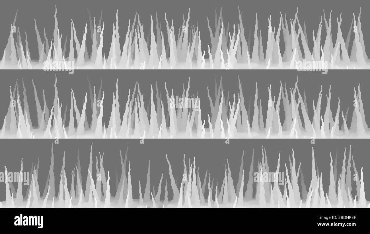 Blue spikes Black and White Stock Photos & Images - Alamy