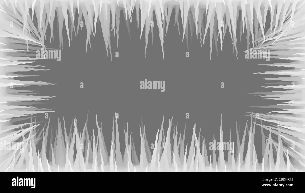 Blue spikes Black and White Stock Photos & Images - Alamy