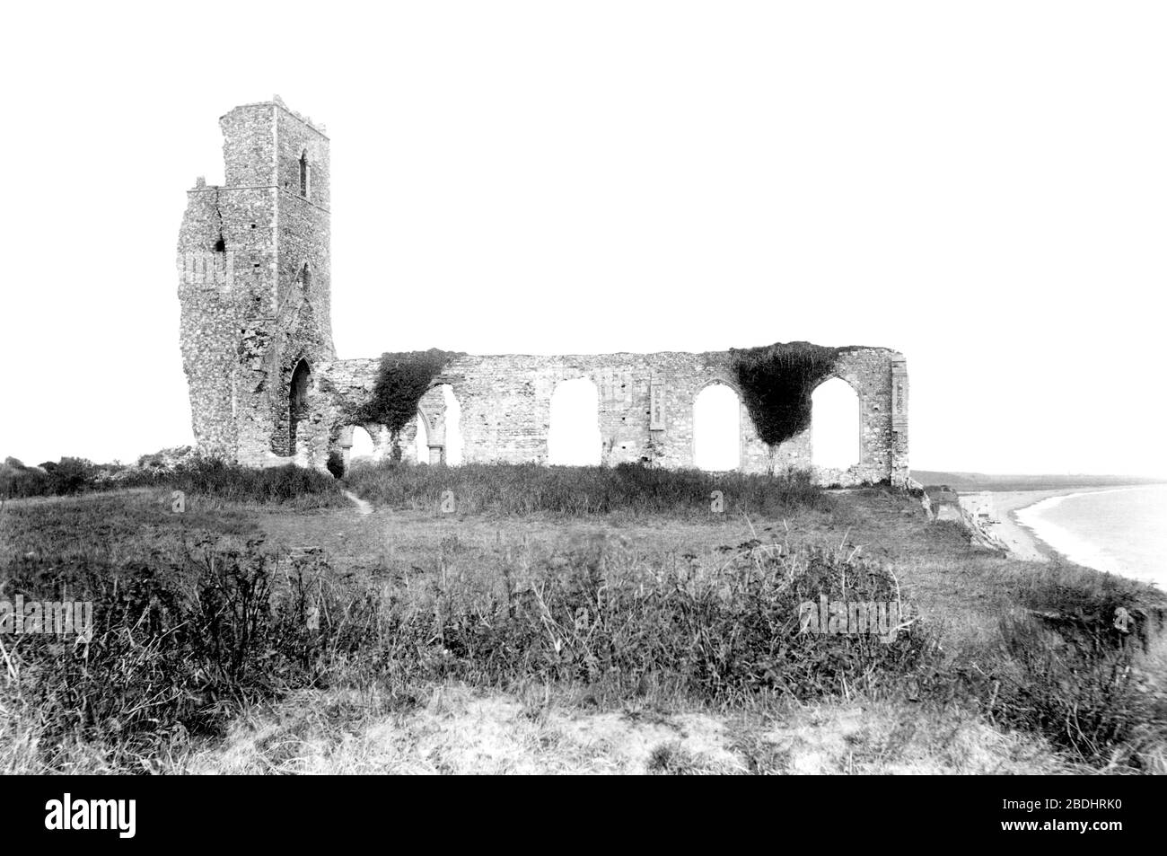 Dunwich, Church Ruins 1909 Stock Photo - Alamy