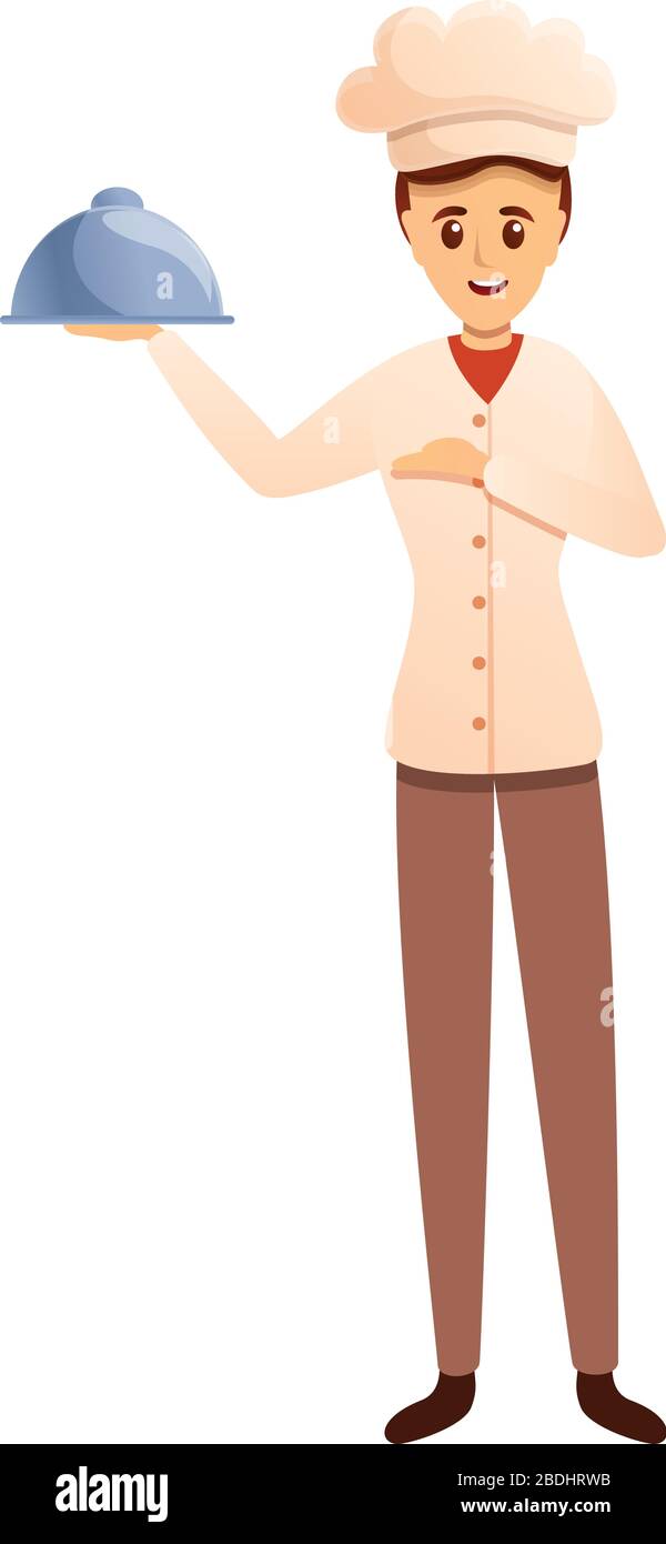 Cooking show master icon. Cartoon of cooking show master vector icon ...