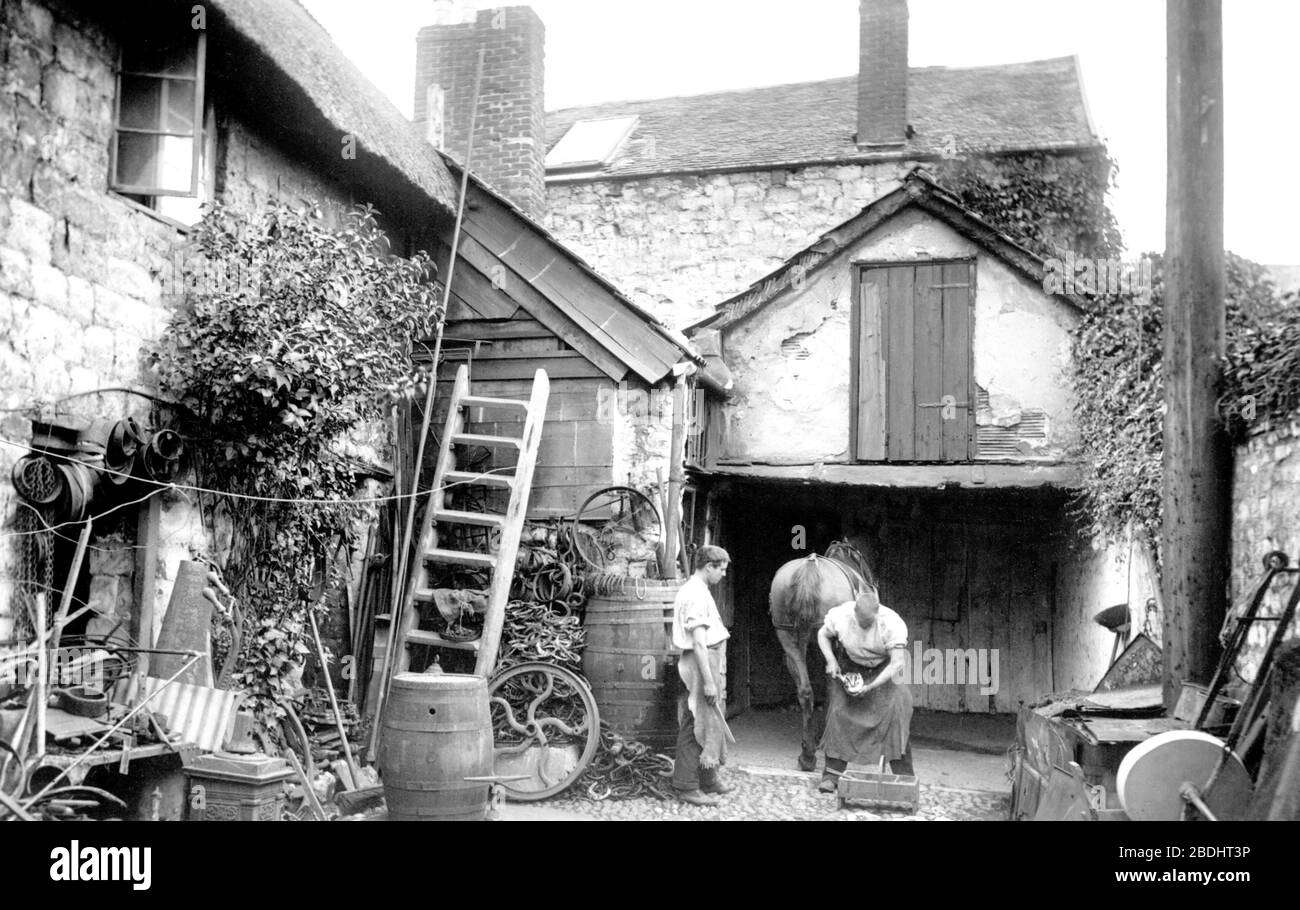 Blacksmith 1900s High Resolution Stock Photography and Images - Alamy