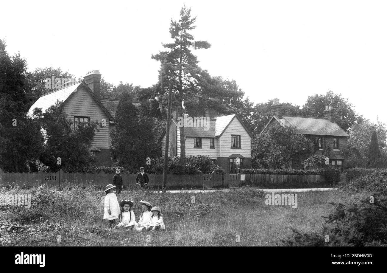 Outwood, the Common 1908 Stock Photo - Alamy