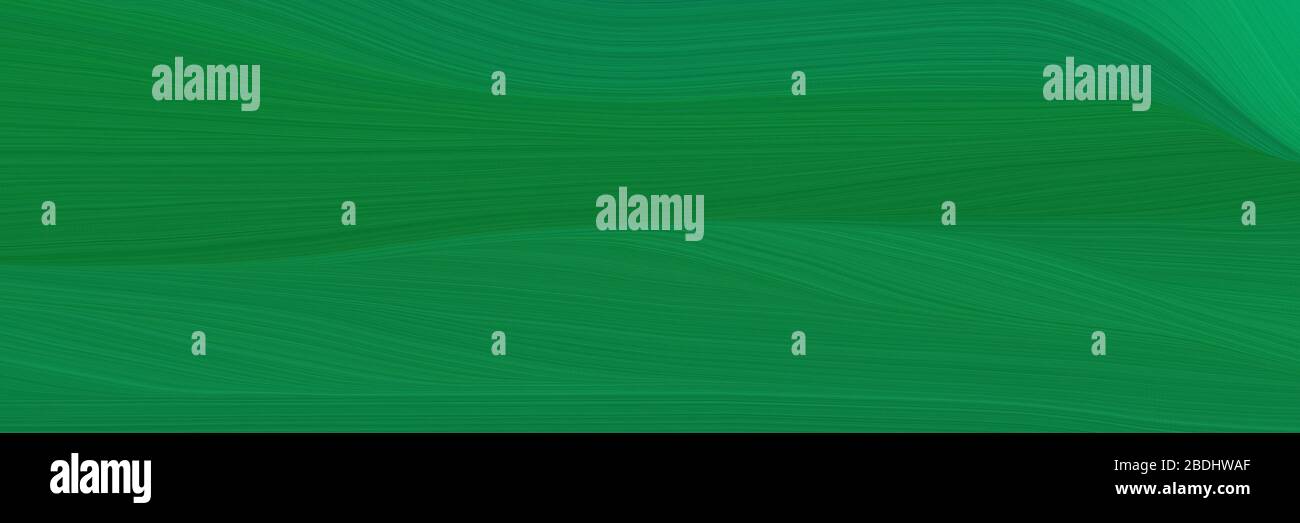 elegant flowing header with teal green, sea green and teal colors ...