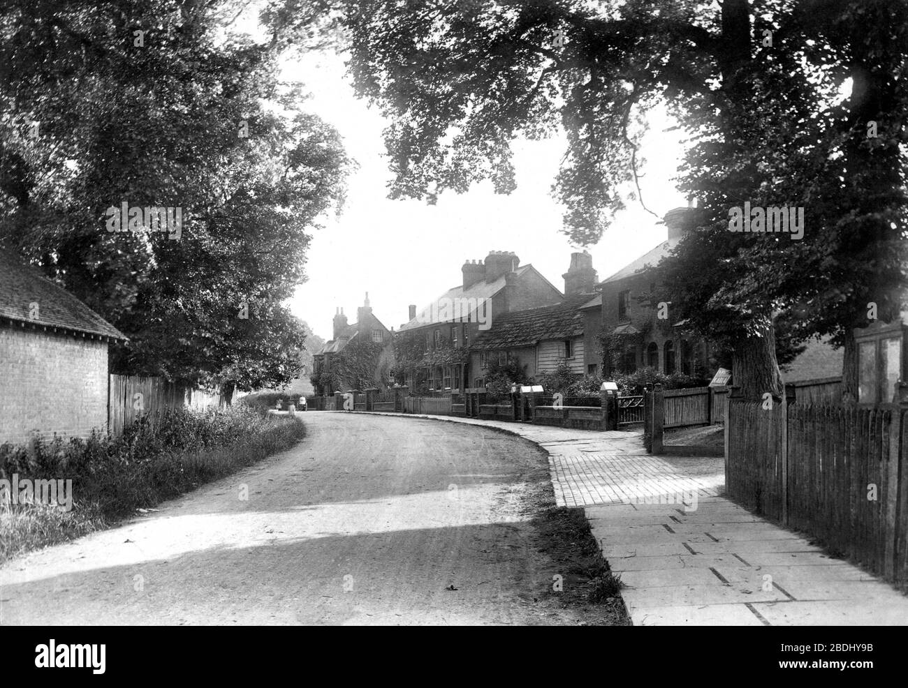 Warnham, the Village 1907 Stock Photo - Alamy
