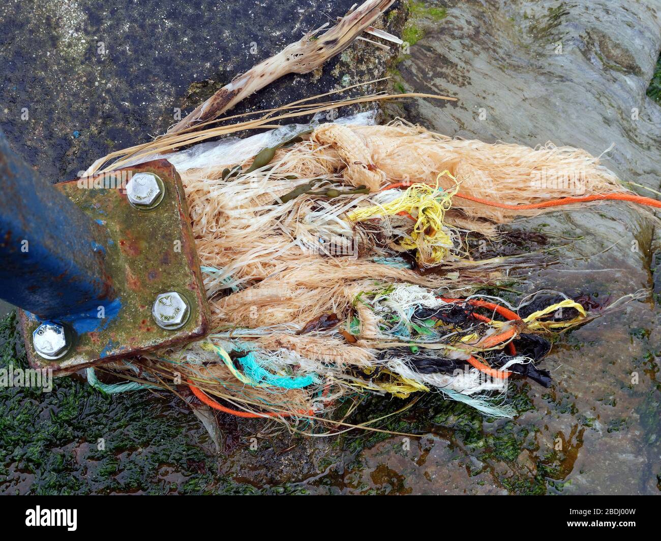 Discarded commercial fishing nets hi-res stock photography and images ...