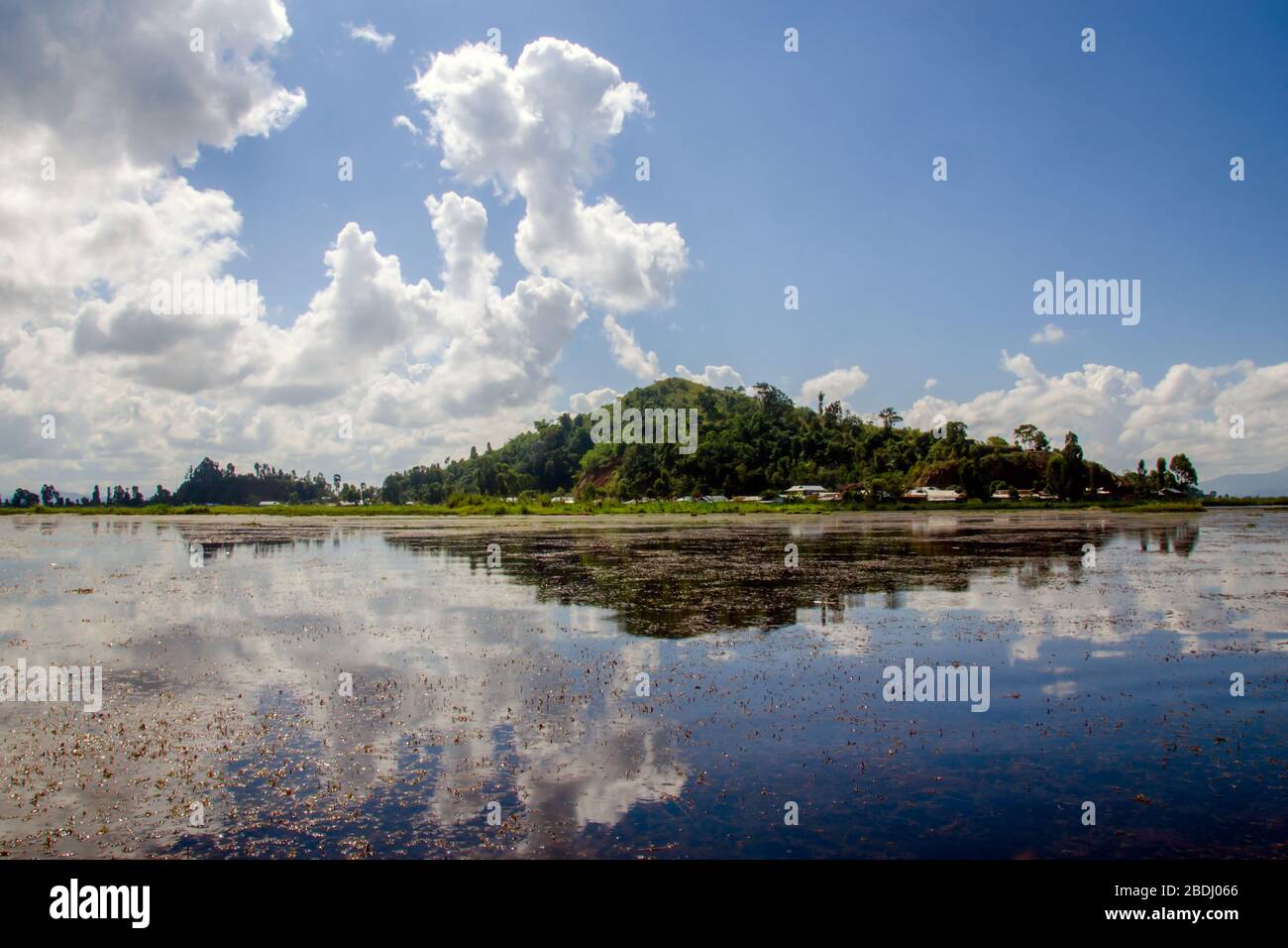 loktak lake a popular tourist place of north east india Stock Photo - Alamy