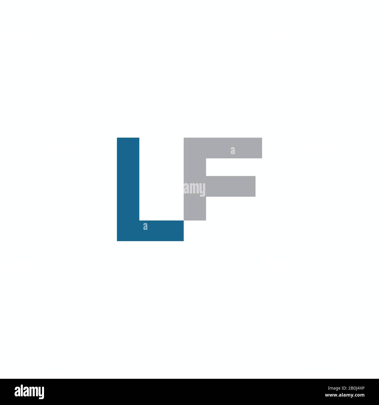 Initial letter lf logo or fl logo vector design template Stock Vector Image & Art - Alamy