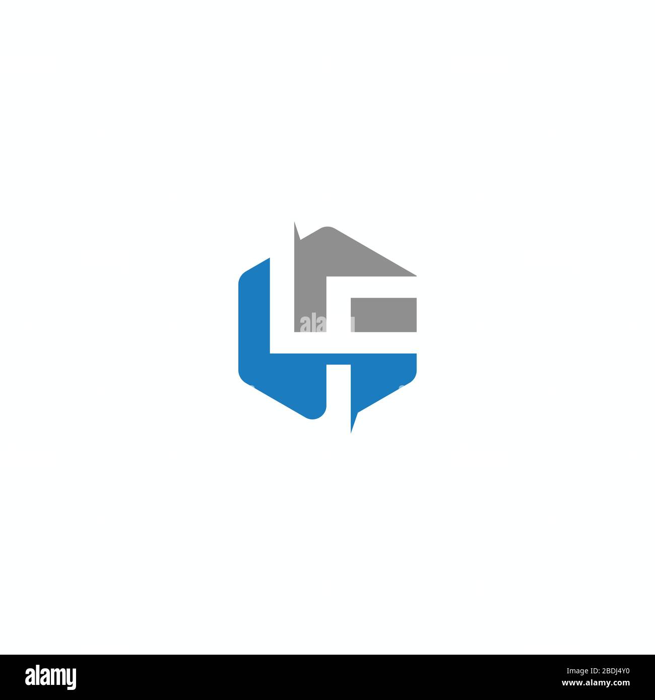 Initial letter lf logo or fl logo vector design template Stock Vector Image & Art - Alamy