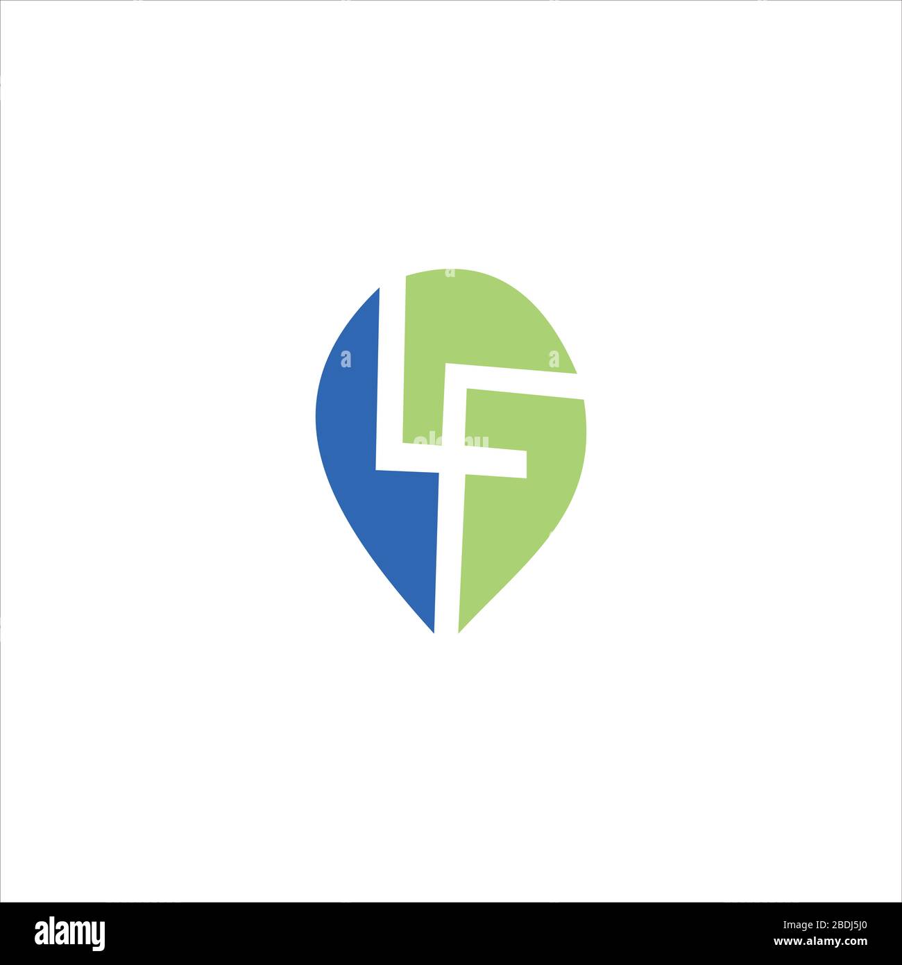 Initial letter lf logo or fl logo vector design template Stock Vector Image & Art - Alamy