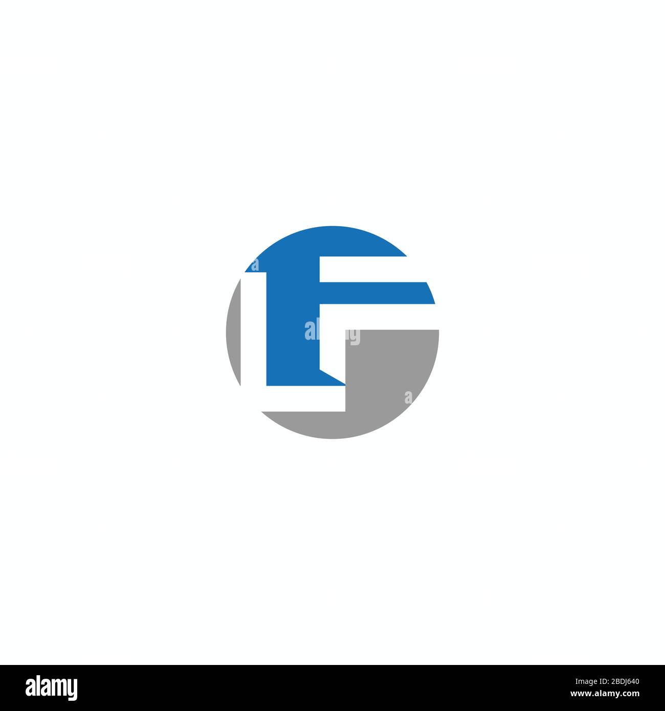 Initial letter lf logo or fl logo vector design template Stock Vector Image & Art - Alamy
