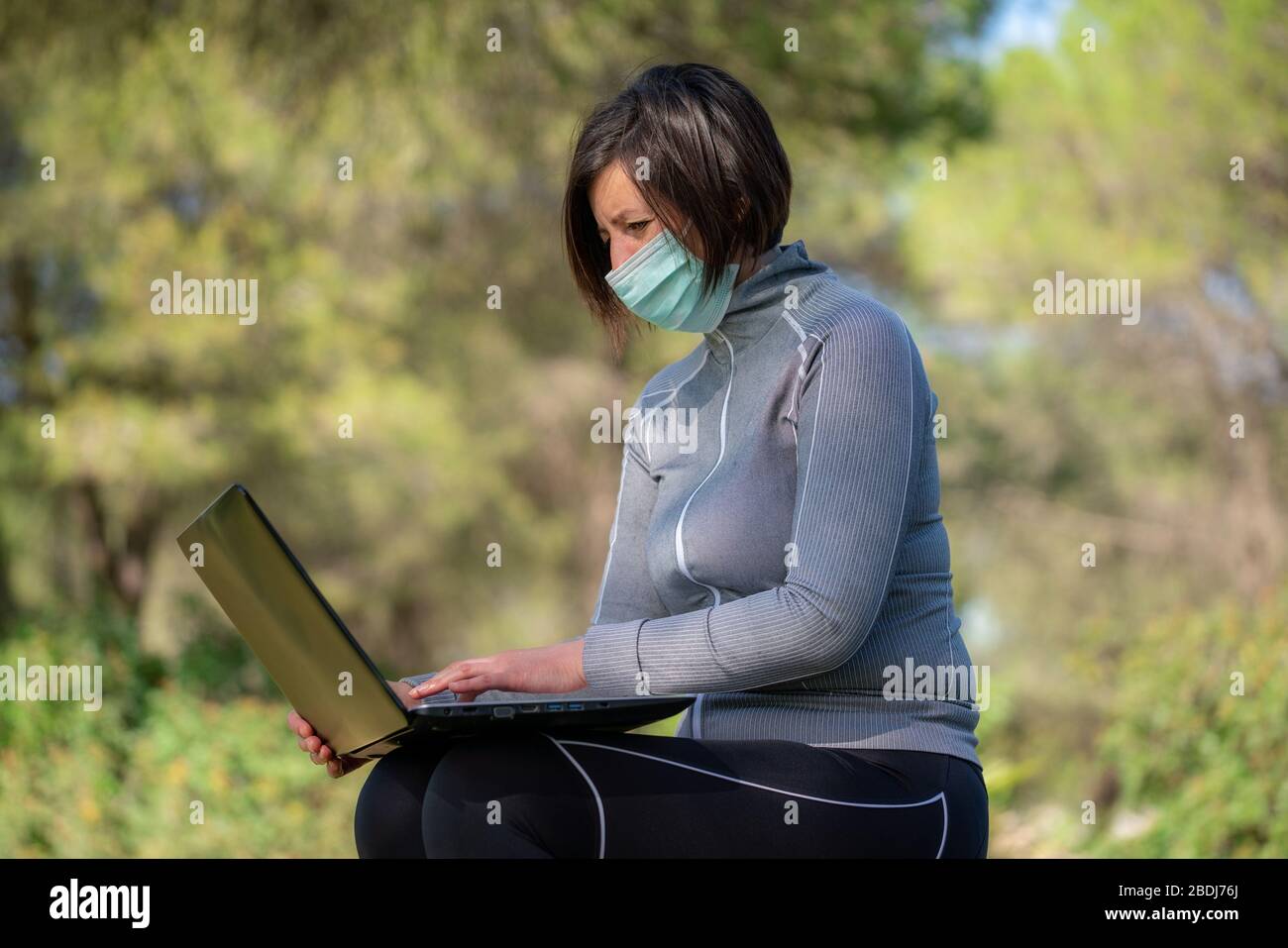 Self isolation in nature hi-res stock photography and images - Alamy