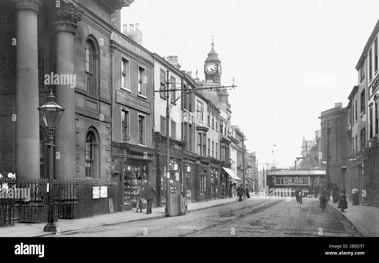 Doncaster, Frenchgate 1903 Stock Photo - Alamy