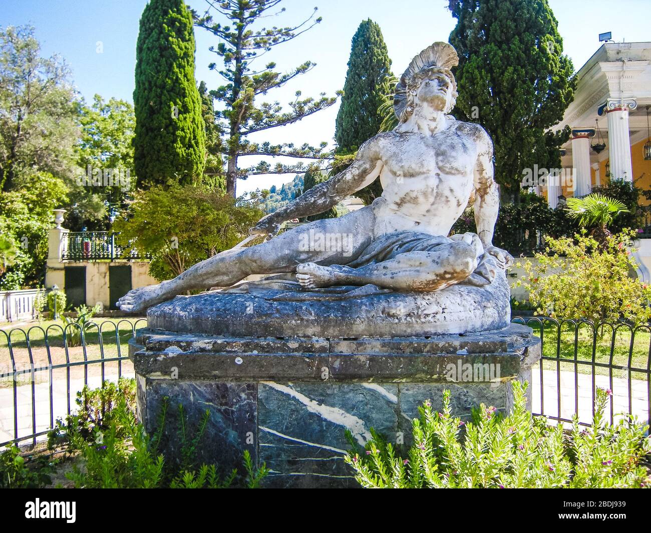Statue Corfu Town High Resolution Stock Photography and Images - Alamy