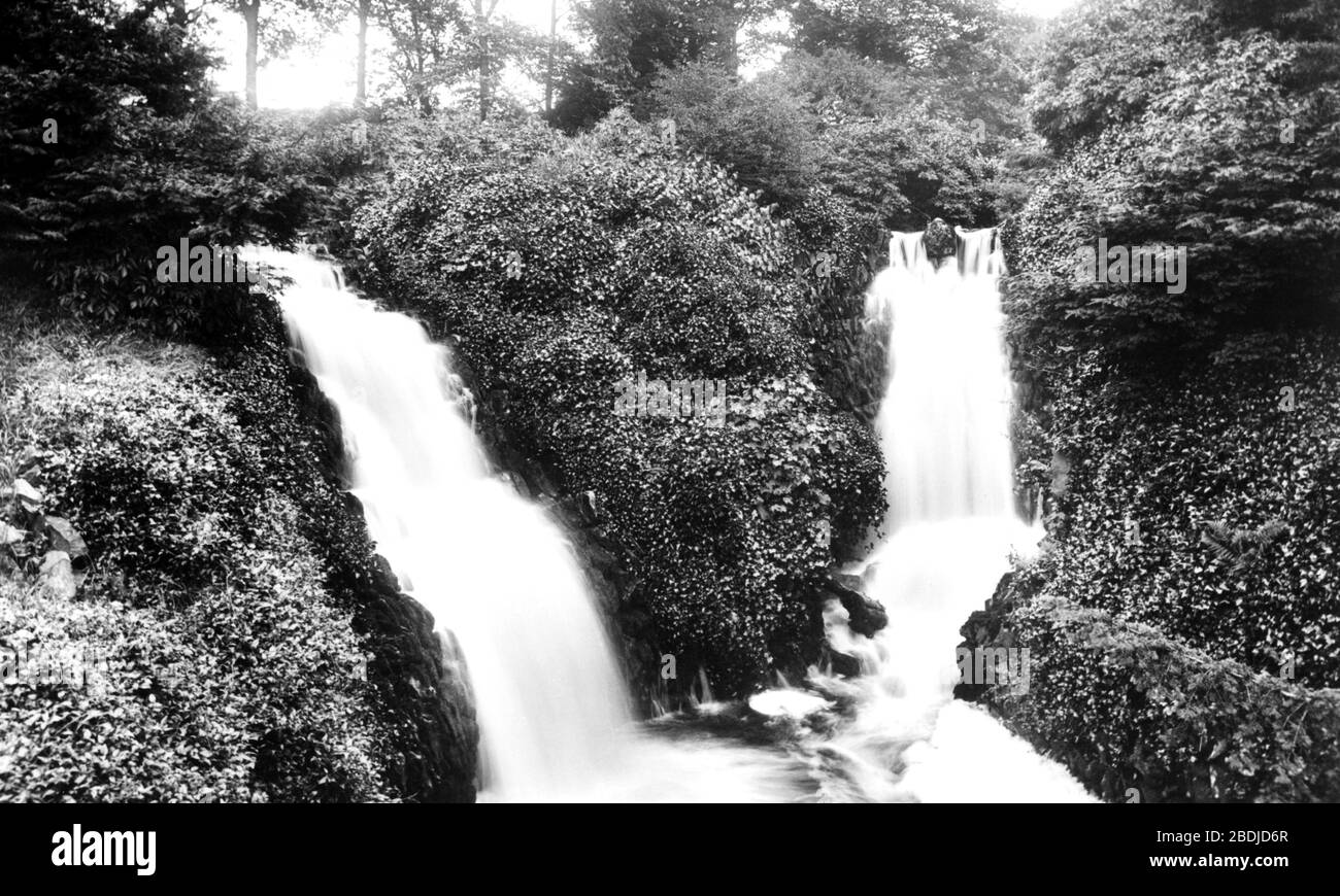 Clapham, Upper Falls 1900 Stock Photo - Alamy