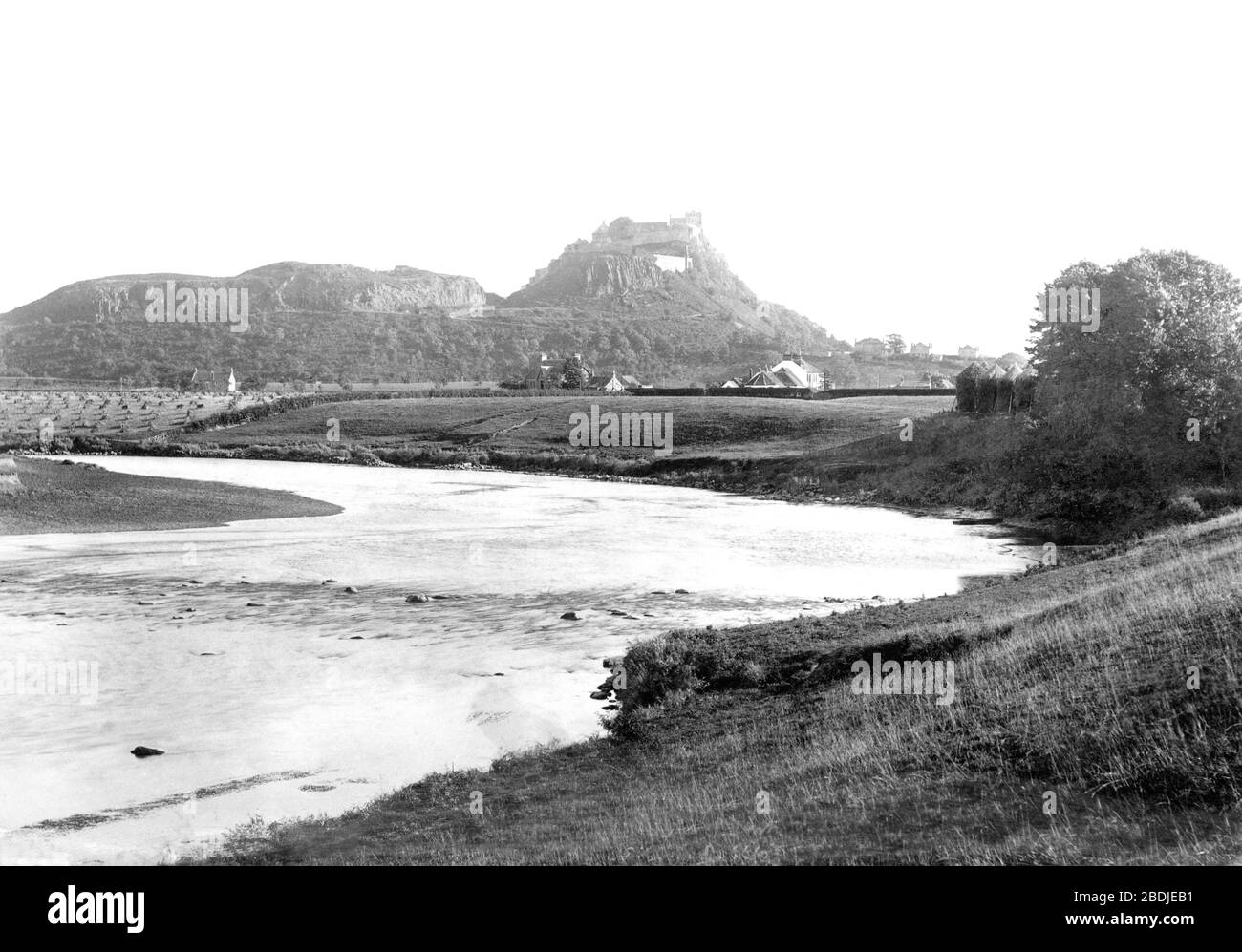 Stirling, Castle and Site of Battle of Stirling 1899 Stock Photo - Alamy