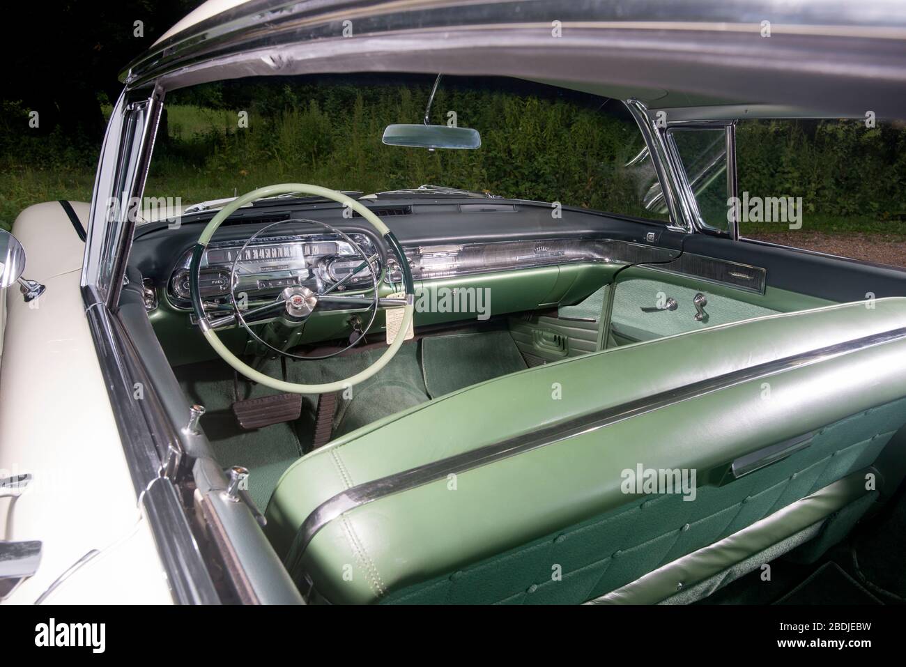 1958 Cadillac Sedan DeVille classic American car Stock Photo - Alamy