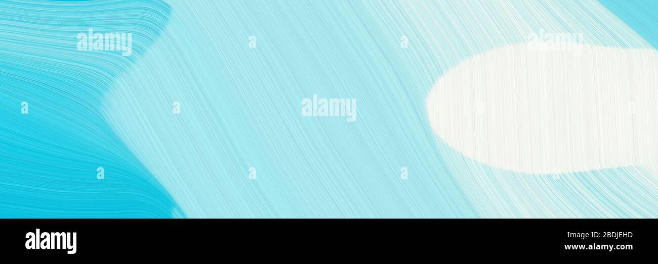 modern flowing header design with pale turquoise, turquoise and white ...