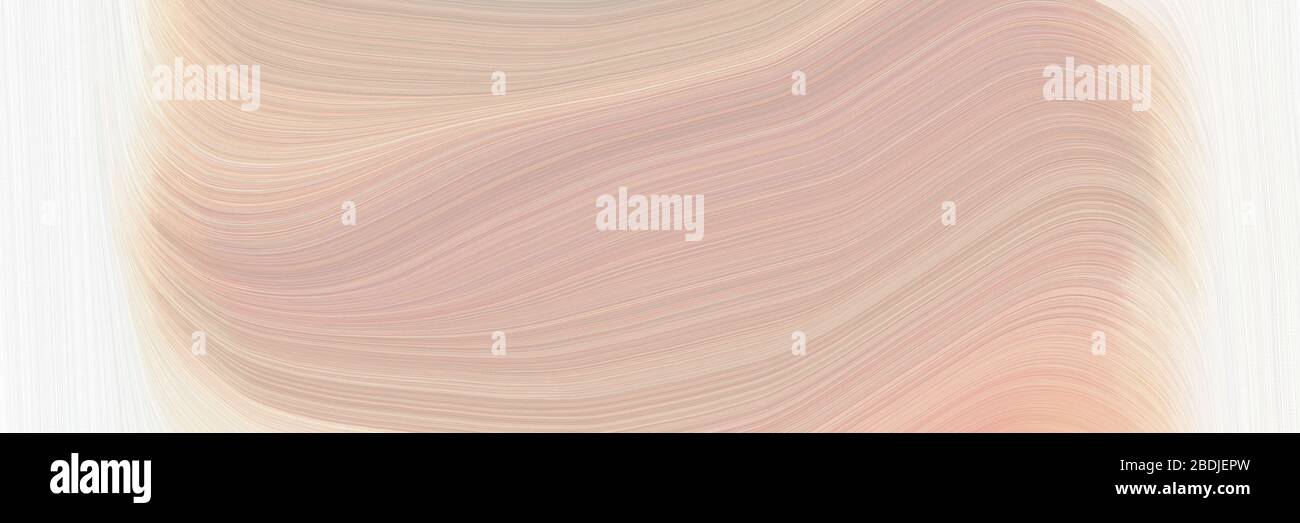 modern designed horizontal header with baby pink, tan and white smoke ...