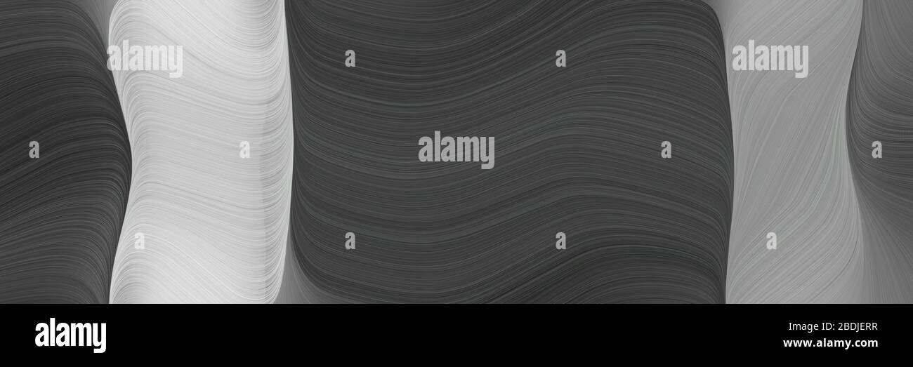 modern colorful horizontal header with dark slate gray, pastel gray and ...