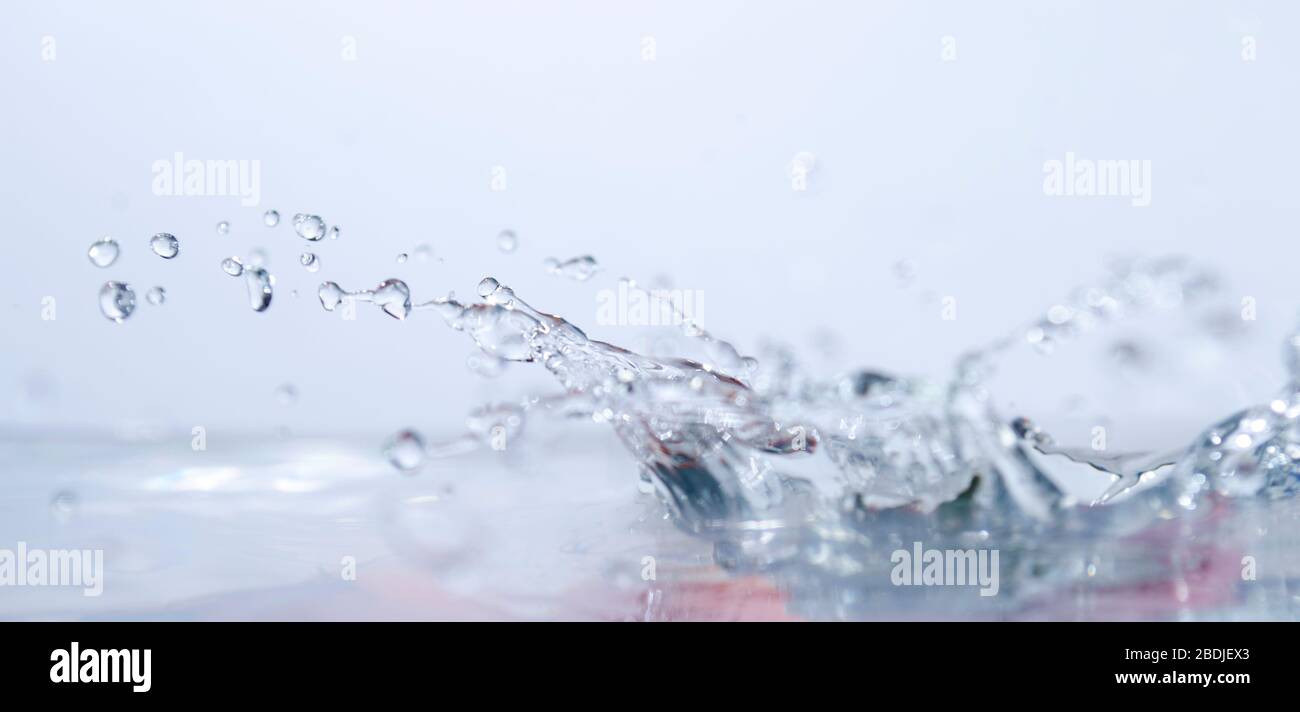 Isolated Water Splash Close Up Stock Photo - Alamy