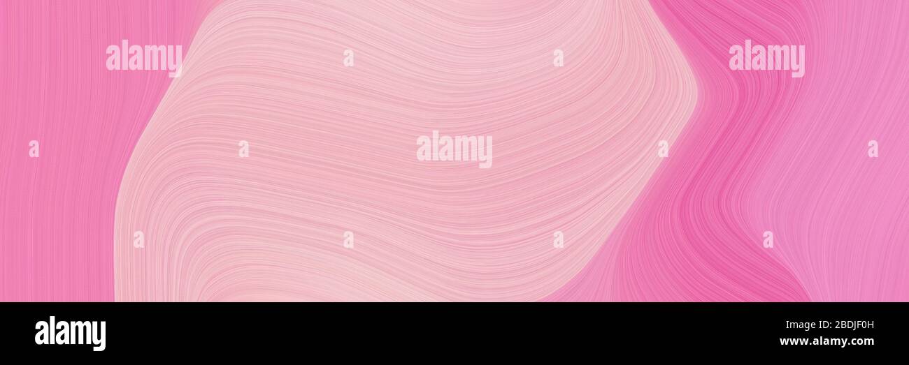 modern flowing header with light pink, hot pink and pale violet red ...