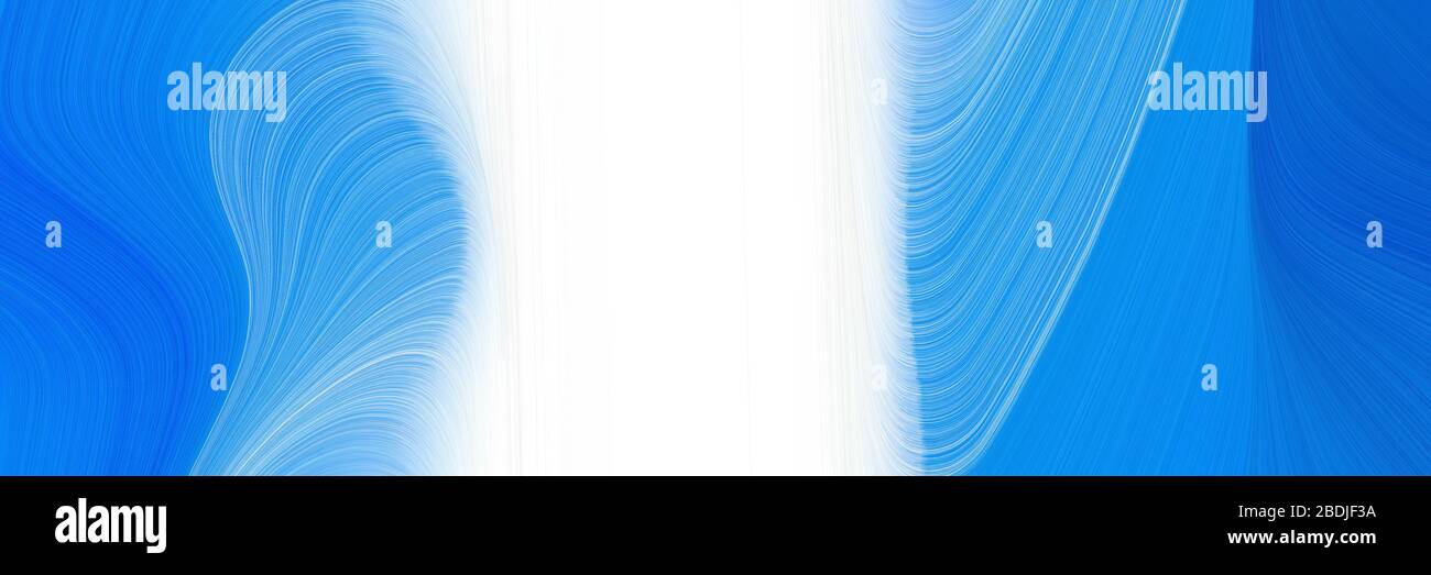 modern surreal header with dodger blue, lavender and corn flower blue ...