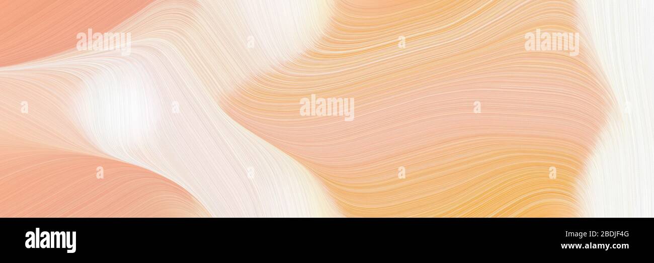 modern decorative header design with skin, burly wood and linen colors ...