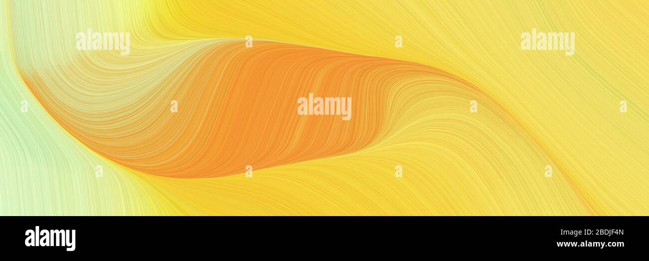 modern decorative header design with pastel orange, pale golden rod and ...