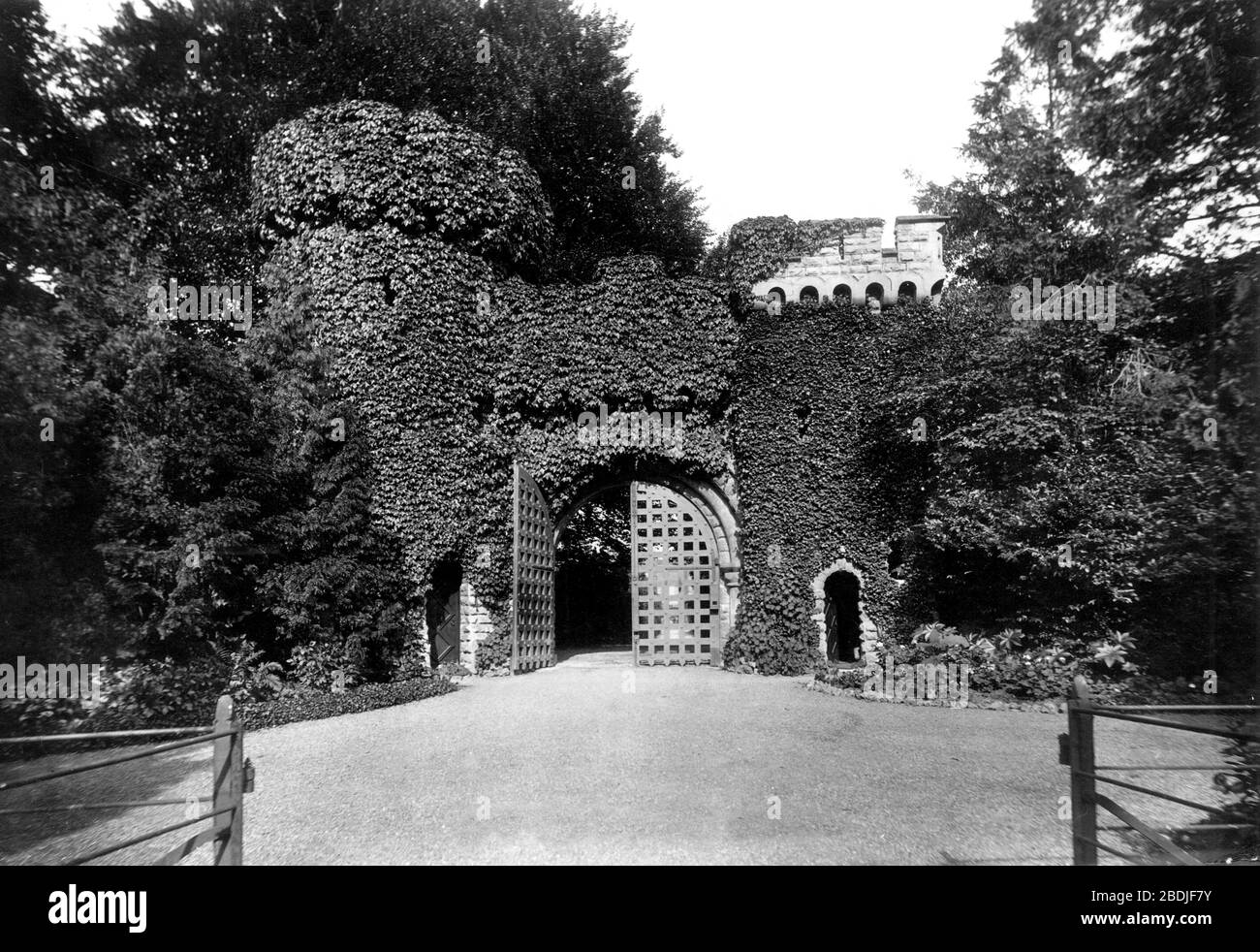 Devizes, Castle, the Gatehouse 1898 Stock Photo - Alamy